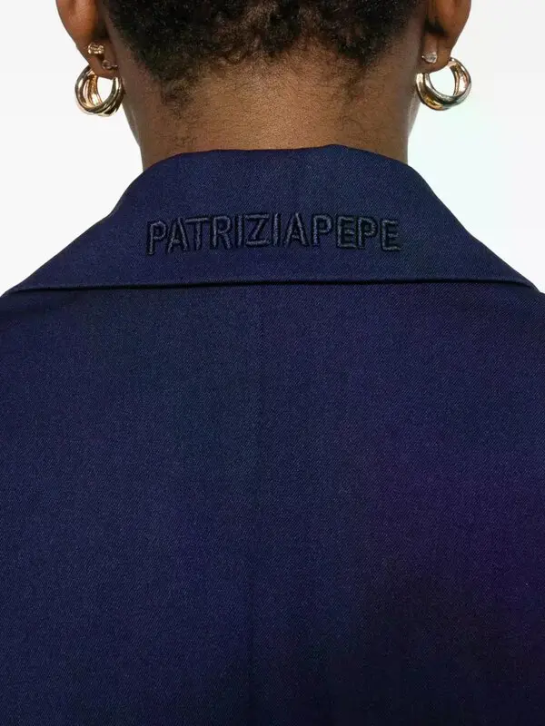 Patrizia Pepe Button Blazer