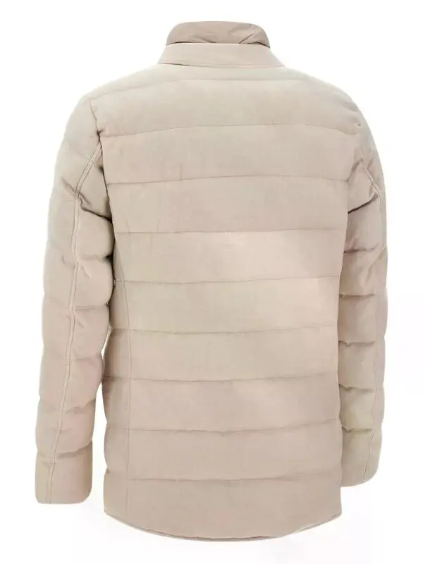 Herno Quilted Buttoned Jacket