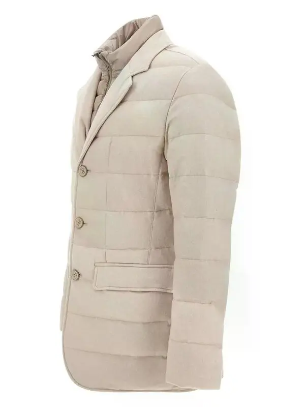 Herno Quilted Buttoned Jacket