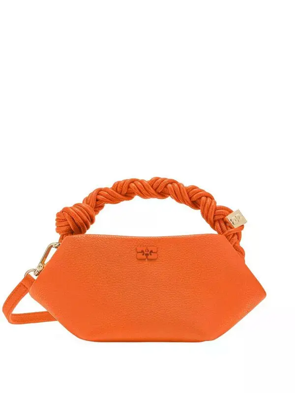 GANNI Bou Twisted Handle Tote Bag