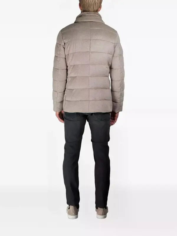 MOORER Buttoned-up Padded Jacket