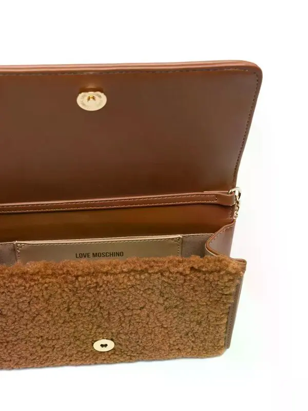 Moschino Shearling Crossbody Bag