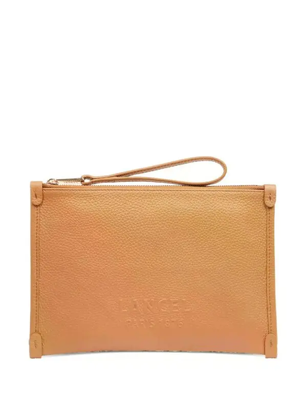 LANCEL Jour Small Clutch Bag - Brown