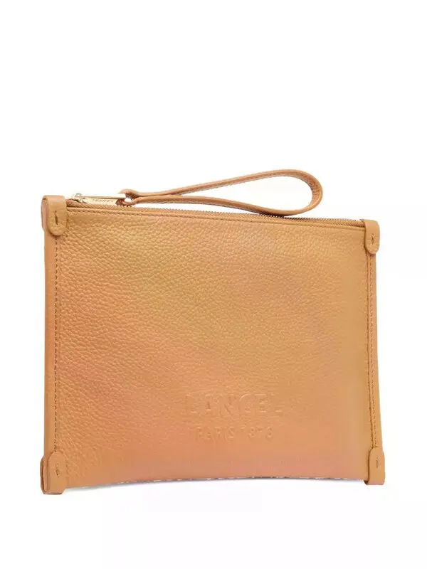 LANCEL Jour Small Clutch Bag - Brown