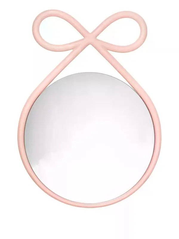 QEEBOO Ribbon-bow Mirror - Pink