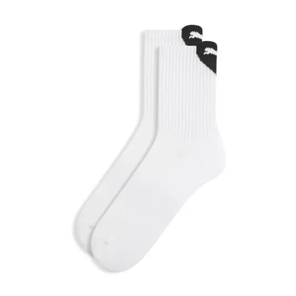 PUMA Low Crew Socks - White