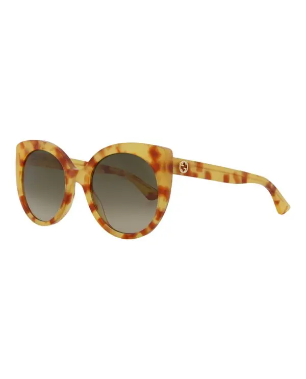 Gucci Cat Eye Sunglasses - Gradient Brown (gg0325s/30002854/006)