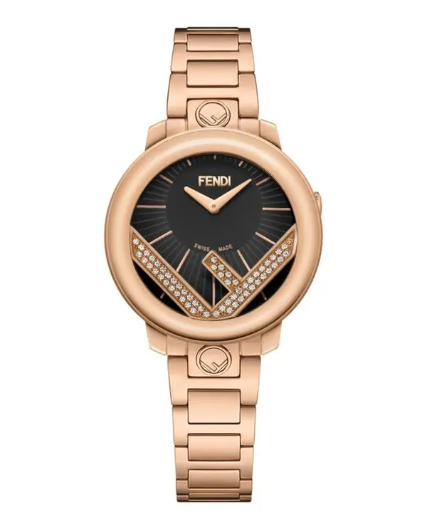 Fendi Run Away Diamond Watch - Stainless Steel/aluminum