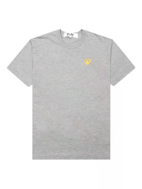 Play Comme Des Garcon Cotton T-shirt - Grey