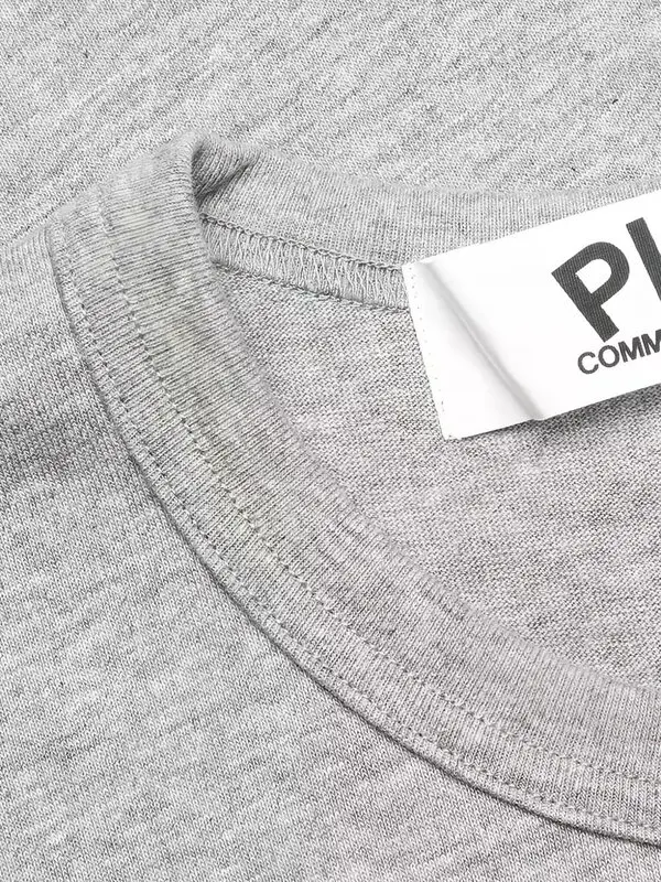Play Comme Des Garcon Cotton T-shirt - Grey