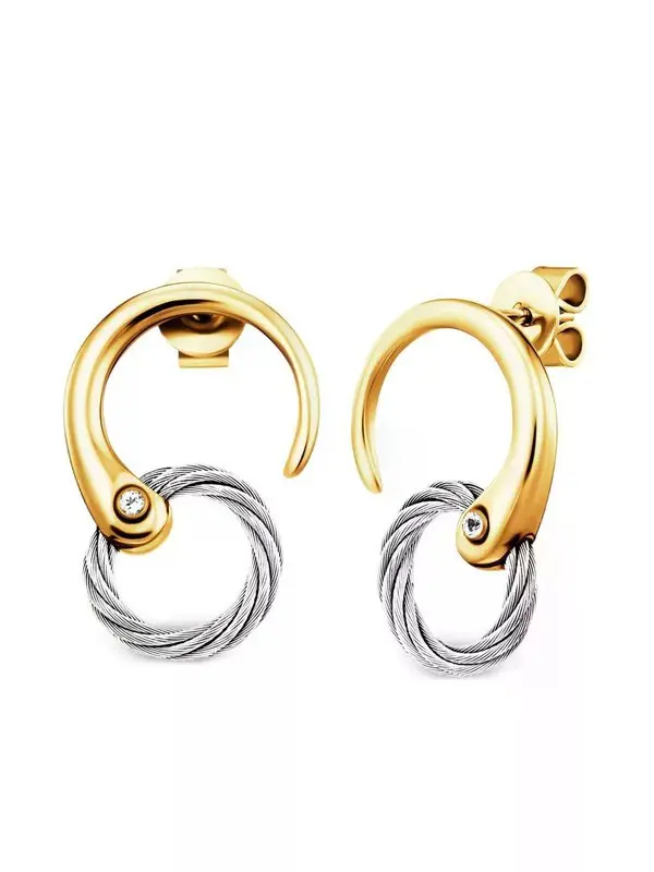 CHARRIOL Zen Extension Earrings - Gold
