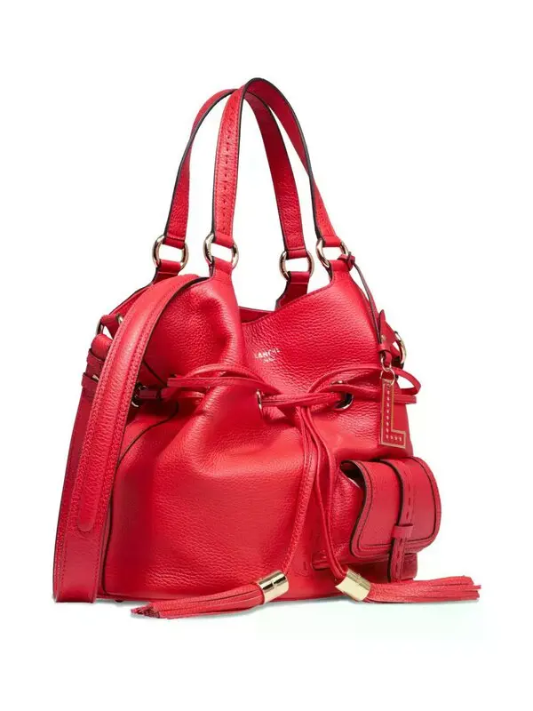 LANCEL Premier Flirt Bucket Bag - Red