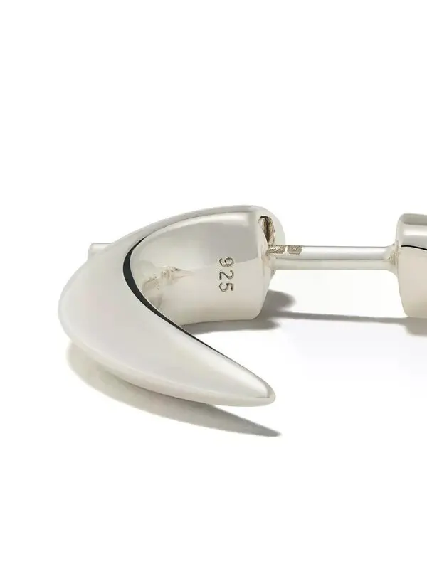 SHAUN LEANE Mini Talon Stud Earrings - Silver
