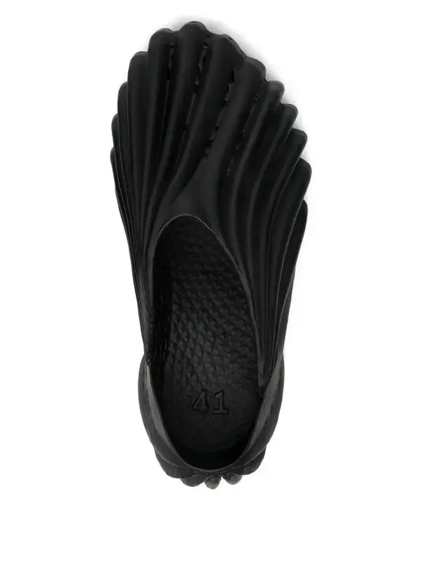 ALIVEFORM Armis Slide Mules - Black