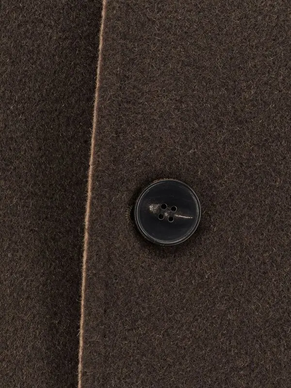 AMARANTO Wool And Cashmere Hooded Coat