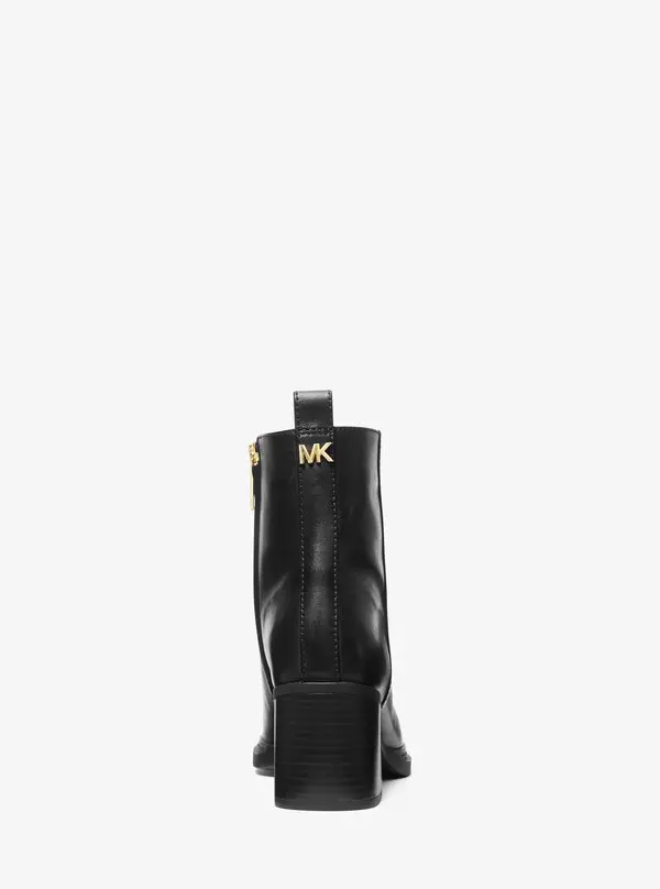 Michael Kors Lex Leather Boot - Black
