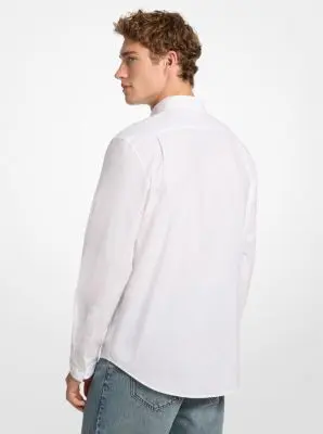 Michael Kors Stretch Cotton Shirt - White