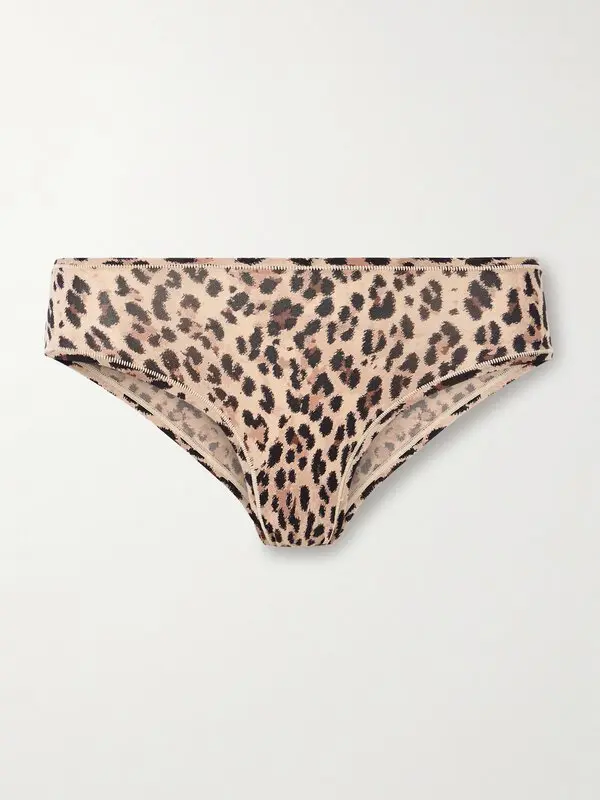 SKIMS Fits Everybody Cheeky Briefs - Animal Print