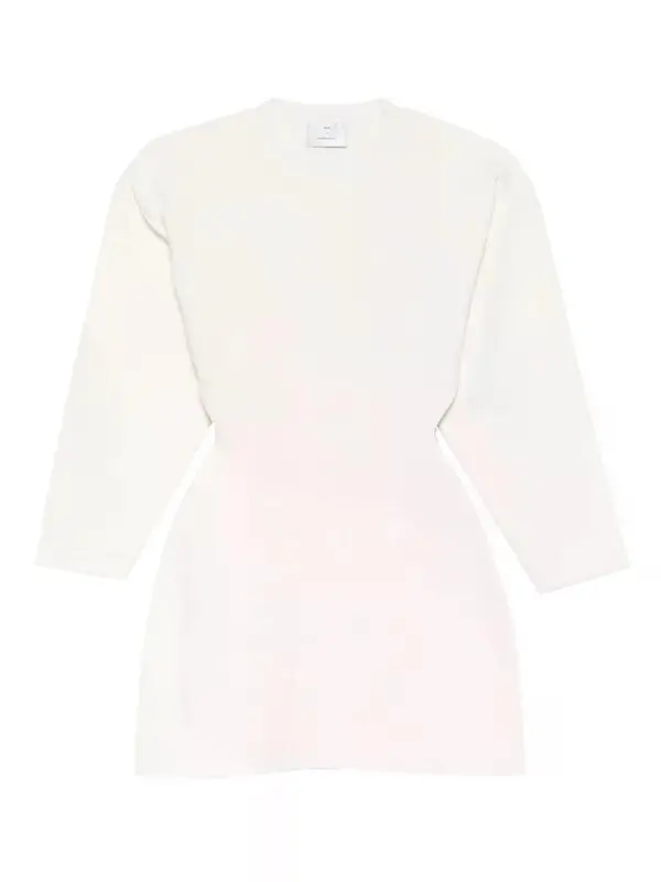 Wardrobe.NYC Rhw Knit Mini Dress - White