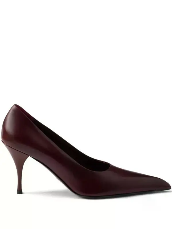 Prada 85mm Leather Pumps