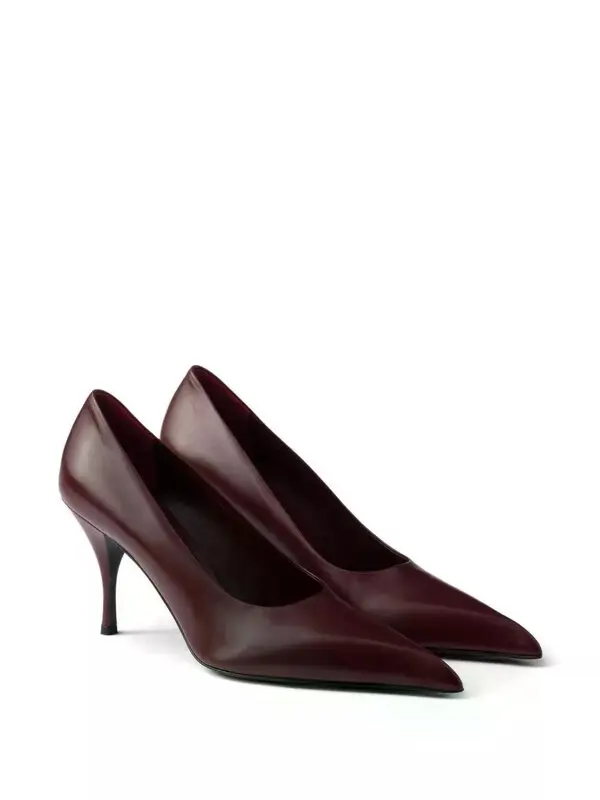 Prada 85mm Leather Pumps