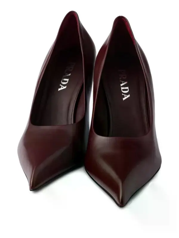 Prada 85mm Leather Pumps