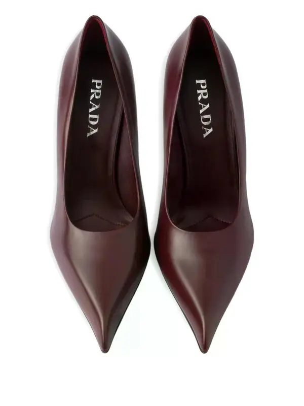 Prada 85mm Leather Pumps