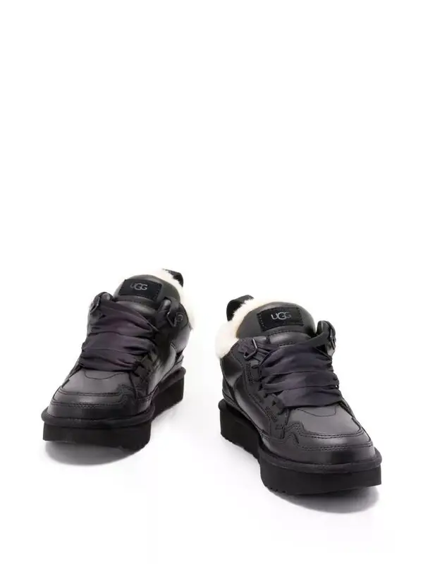 UGG Lowmel Lace-up Sneakers - Black