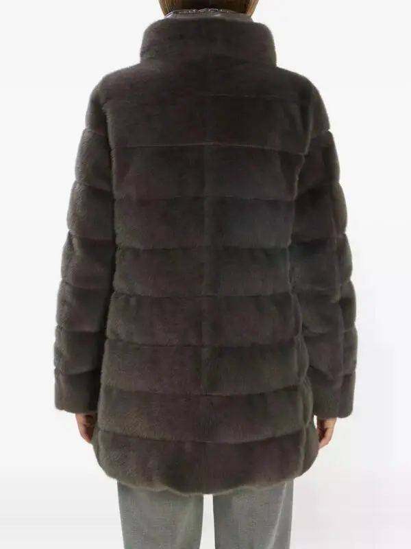 Herno Quilted Coat - Grey