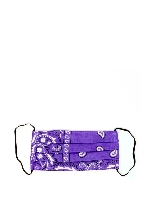 ARIZONA LOVE Bandana Paisley-print Face Mask - Purple