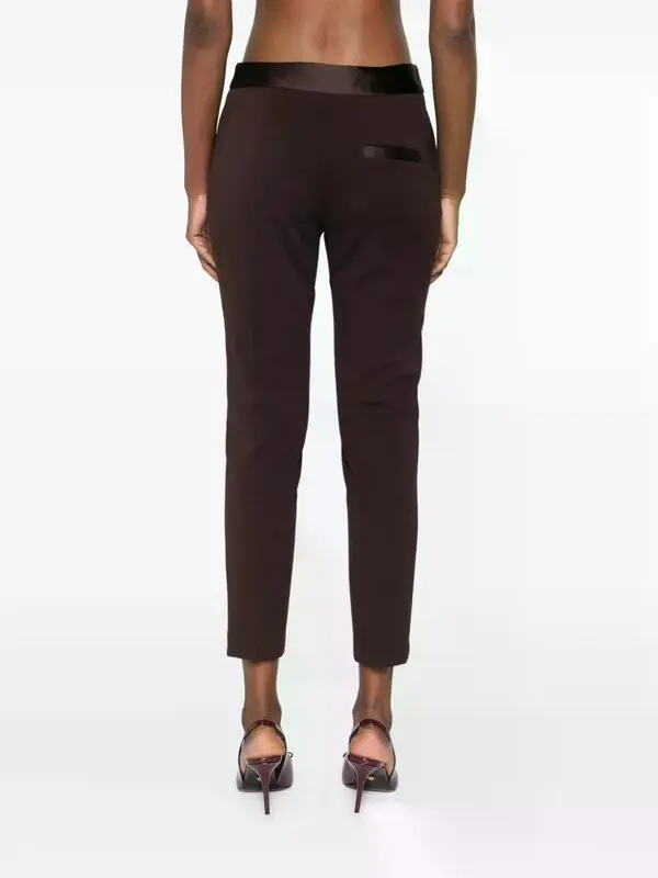 Imperial Button-fastening Cotton Trousers