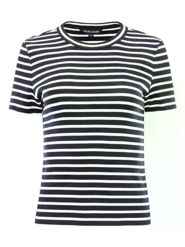 Veronica Beard Pruitt Striped T-shirt - Blue