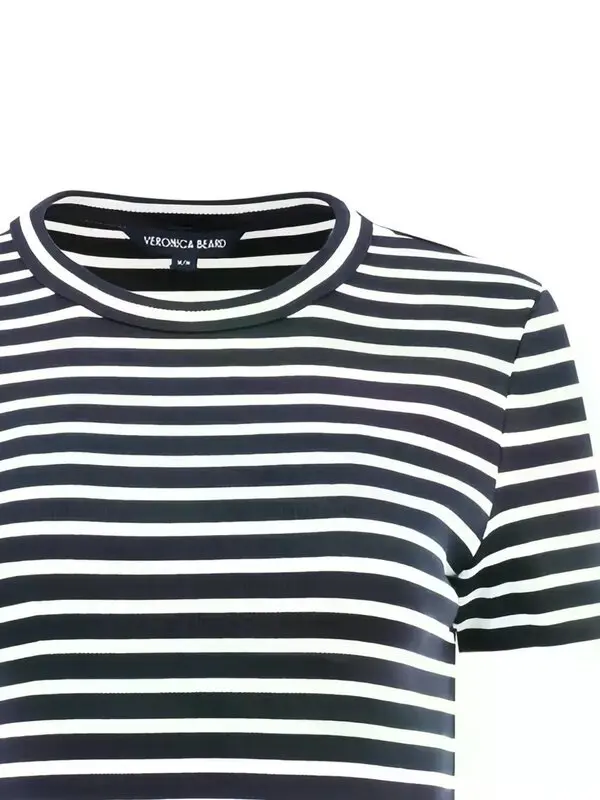 Veronica Beard Pruitt Striped T-shirt - Blue