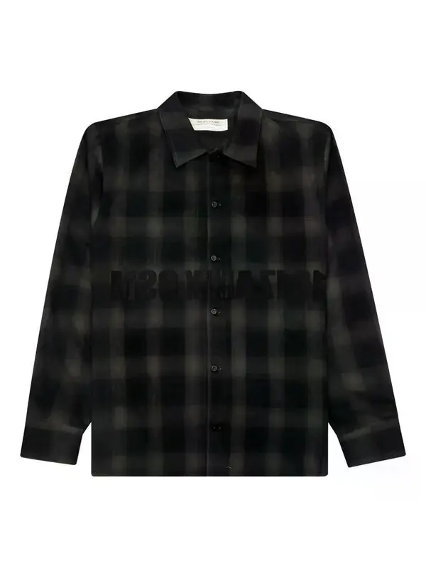 6 MONCLER 1017 ALYX 9SM Plaid-pattern Shirt