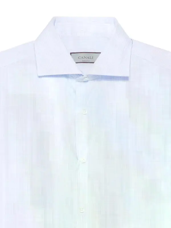 Canali Long-sleeve Shirt - Blue