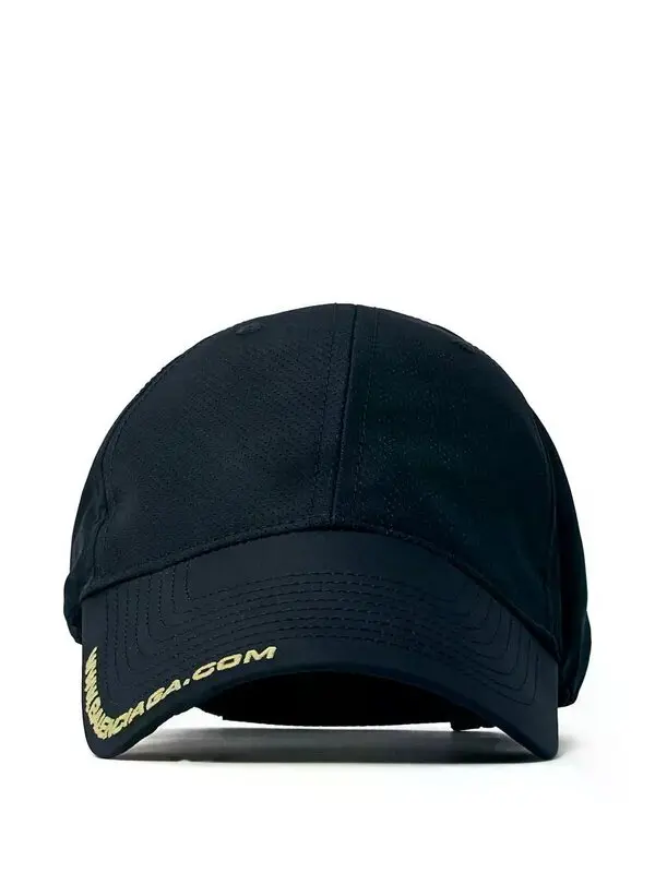 Balenciaga Logo-embroidered Cap - Black