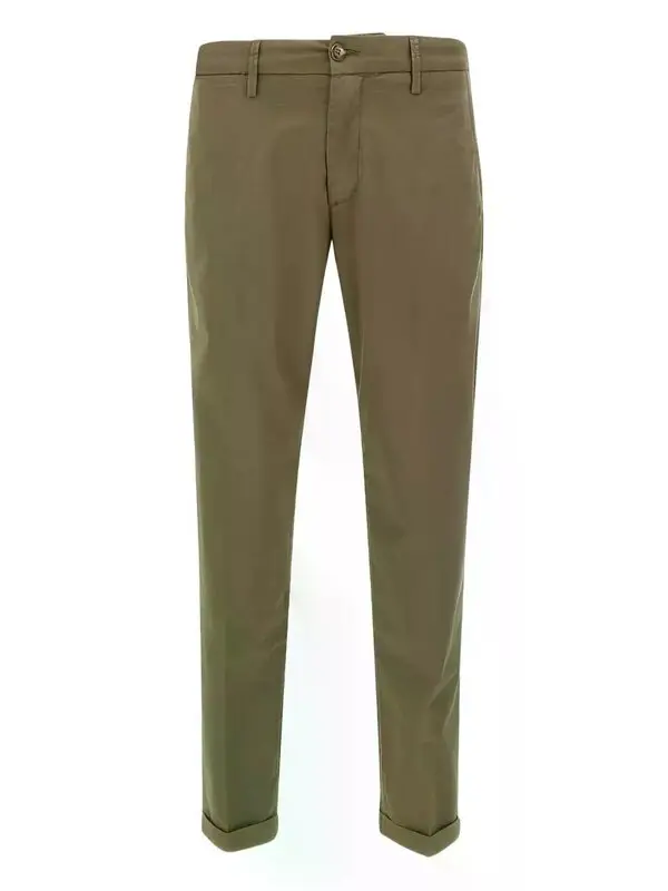 RE-HASH Cuffed Straight-leg Trousers