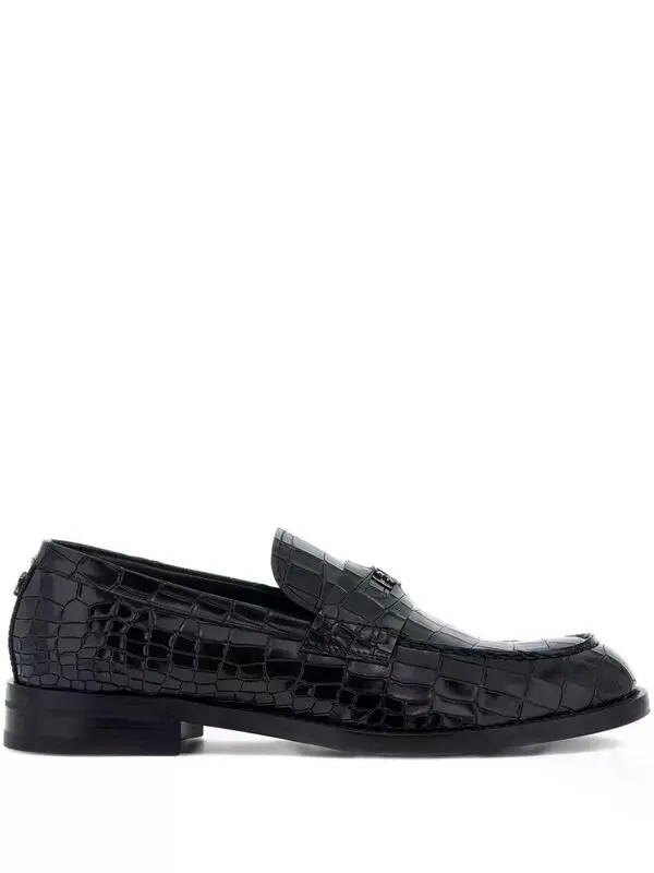 Roberto Cavalli Crocodile-embossed Loafers