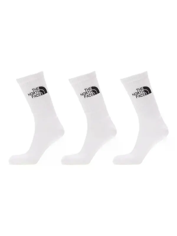 The North Face Everyday Standard Crew Socks Three-pack - White