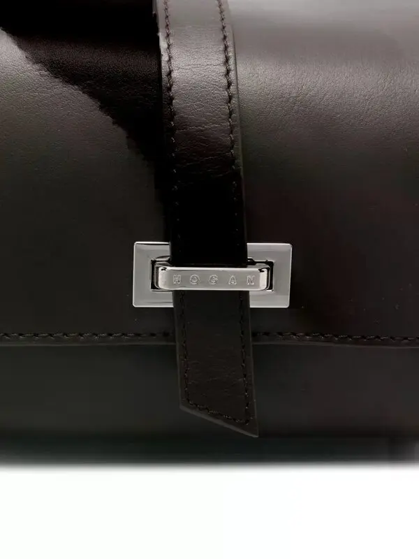 Hogan Flap Leather Shoulder Bag