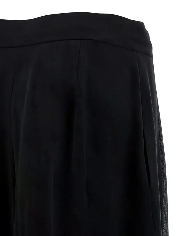 Alberta Ferretti Pleated-front Palazzo Trousers