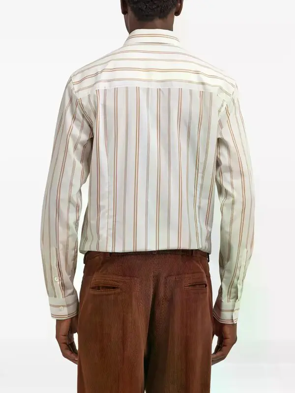 Roberto Cavalli Striped-pattern Buttoned Shirt