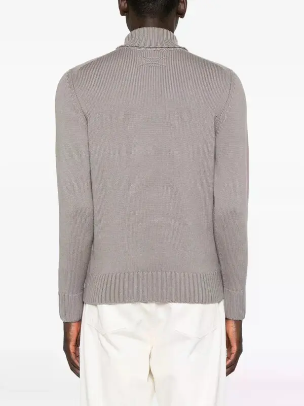 DRUMOHR Turtleneck Sweater - Grey
