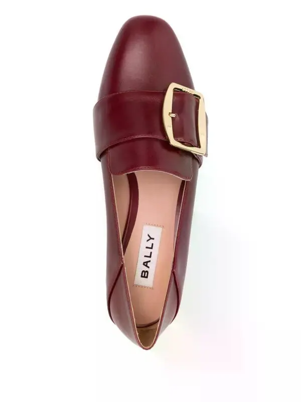 Bally 40mm Buckle Heeled Pumps