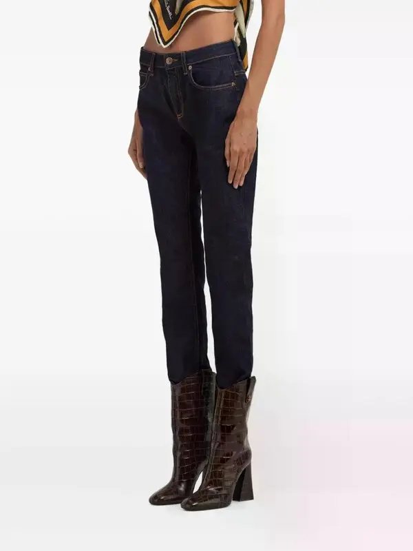 Roberto Cavalli Five-pocket Denim Jeans