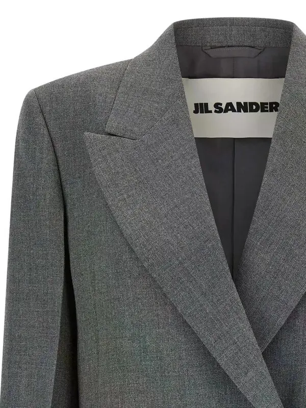 JIL SANDER Flap-pocket Blazer - Grey