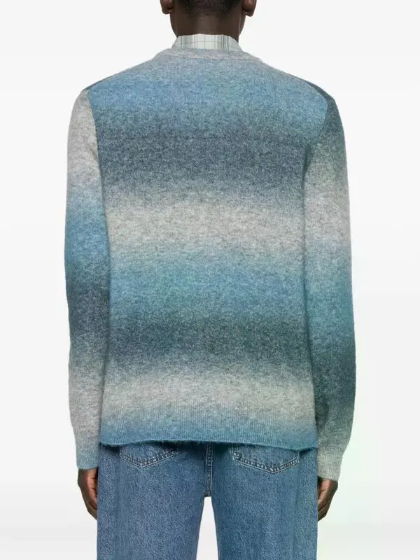SAMSOE SAMSOE Ombre Crew-neck Sweater