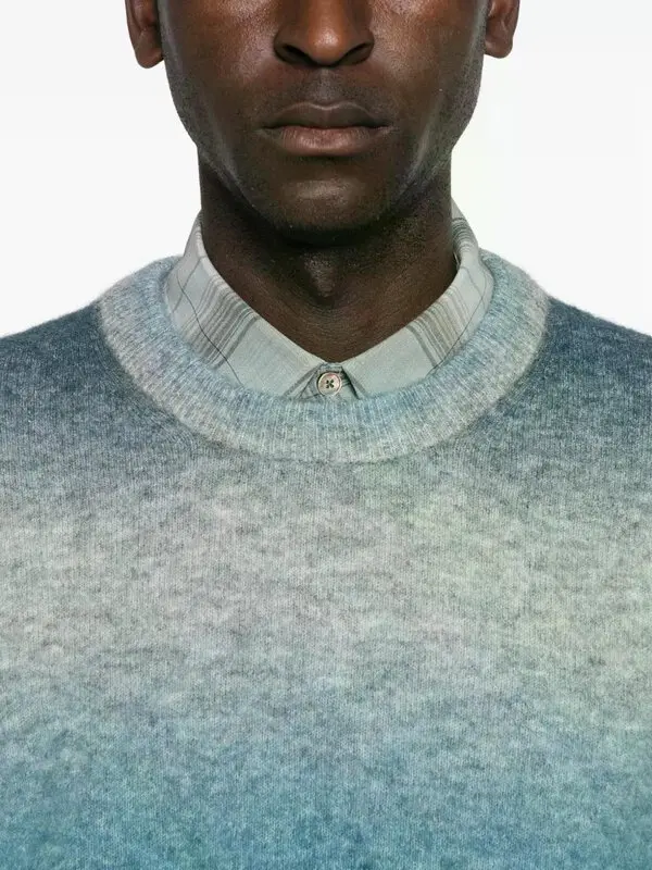 SAMSOE SAMSOE Ombre Crew-neck Sweater