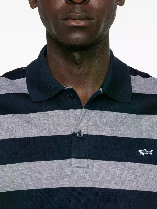 Paul & Shark Striped Polo Shirt