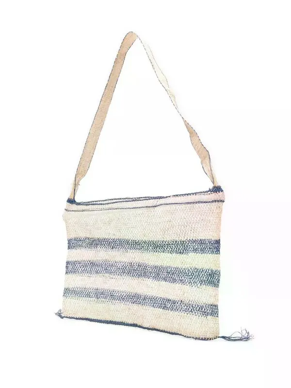 SLO_HAND_MADE Striped Tote Bag